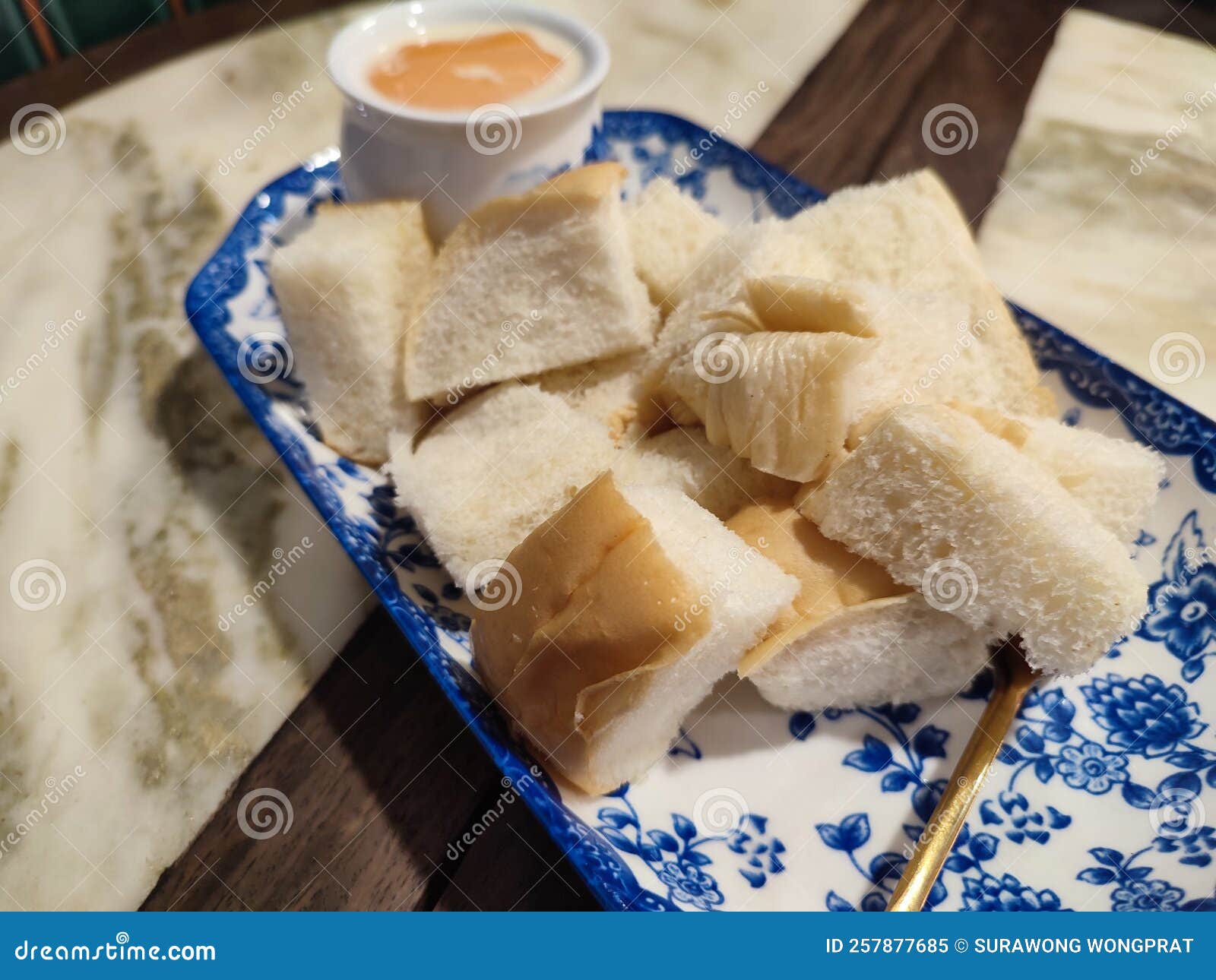 Steamed Bread Served for Breakfast. Stock Image - Image of dessert ...