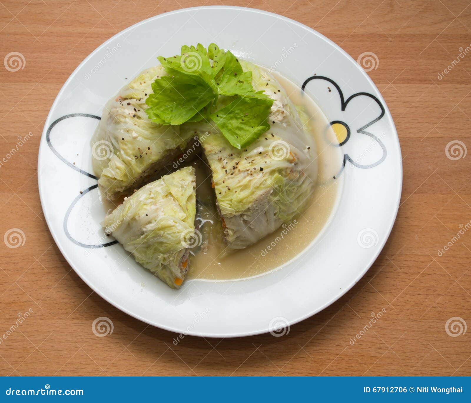 Steamed cabbage stock photo. Image of cabbage, asia, asian - 67912706