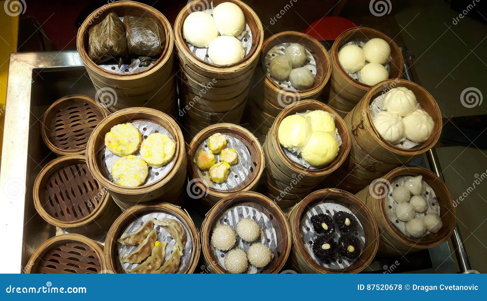 Steamed chinese dishes stock photo. Image of traditional - 87520678
