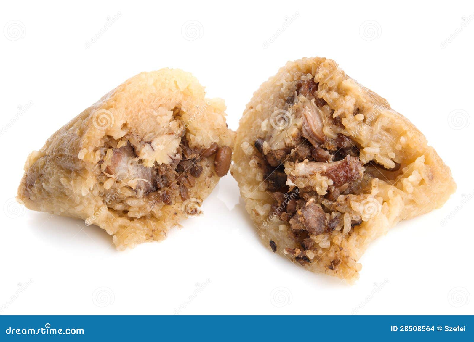 Steamed Chinese Rice Dumpling Stock Photo - Image of celebration ...