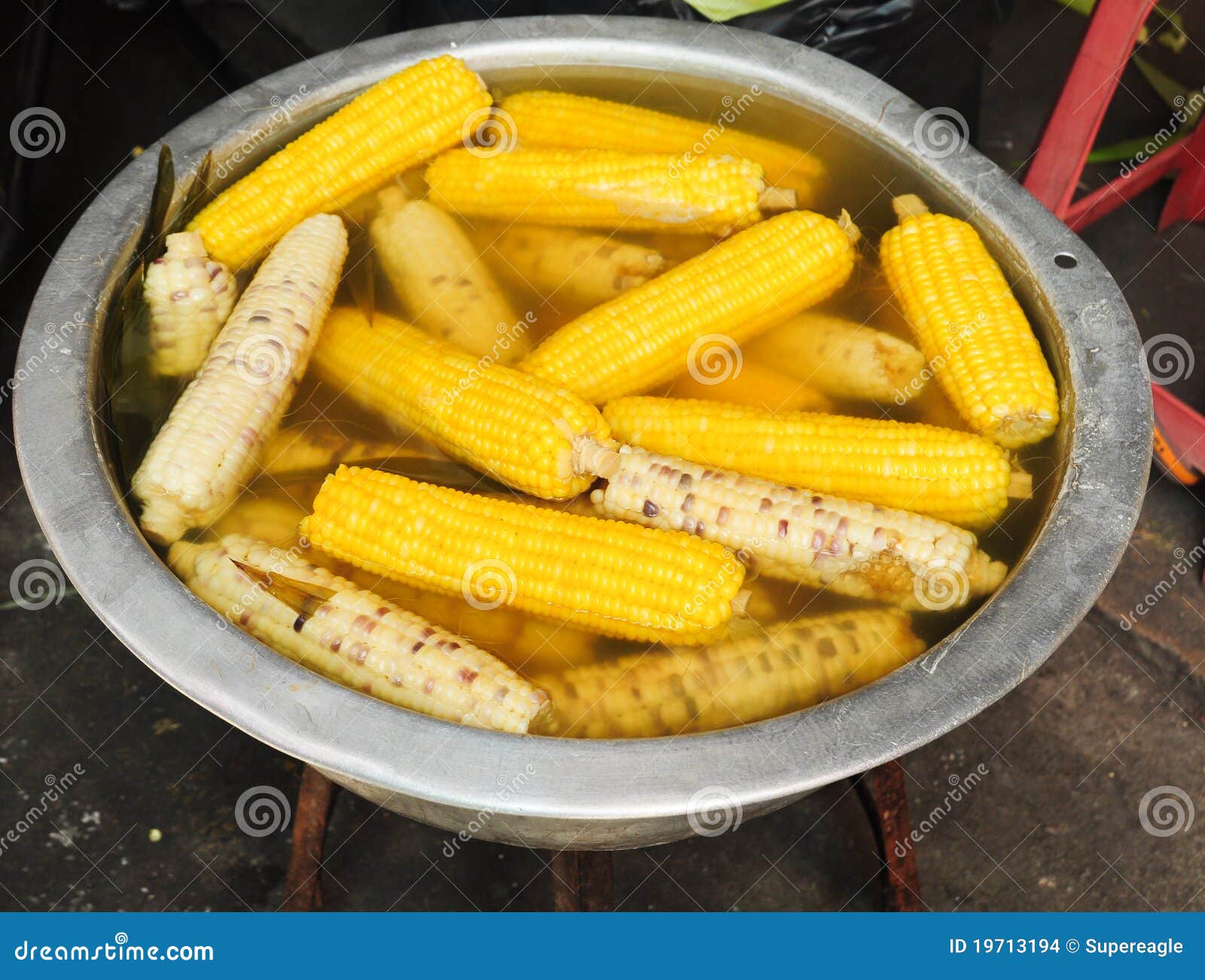 Steamed corn stock photo. Image of agriculture, kernels - 19713194