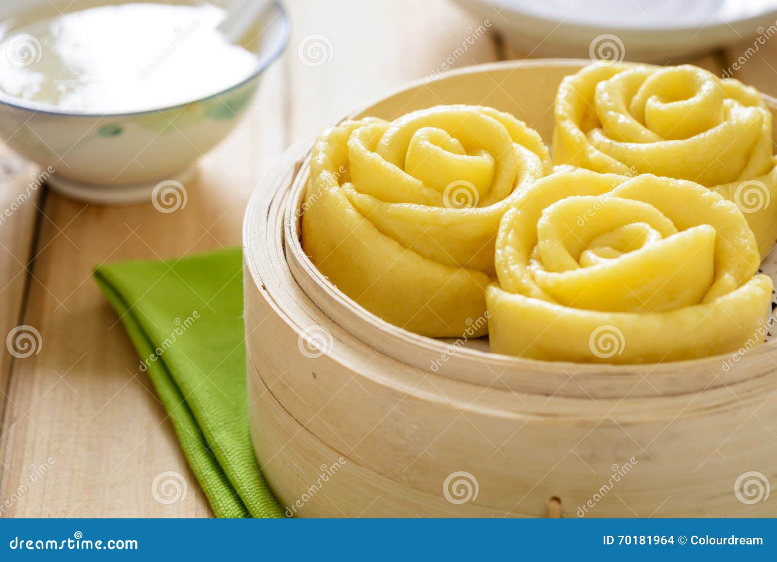 Steamed corn bread stock photo. Image of meal, fancy - 70181964