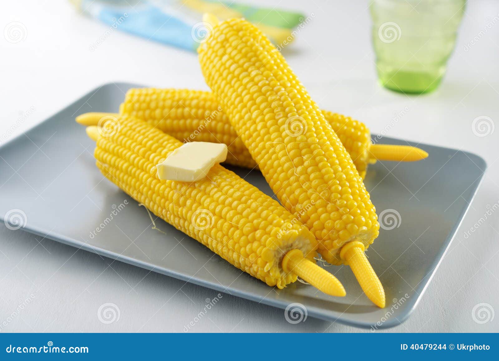 Corn Cobs Milled As Animal Feed. Waste From The End Of Corn Shelling ...