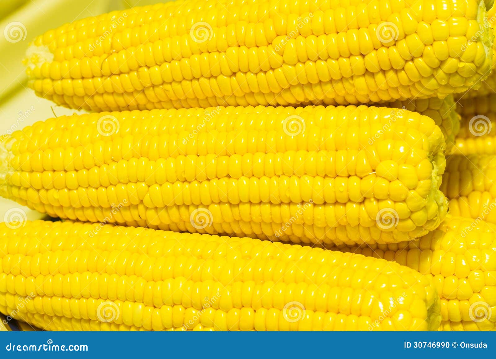 Steamed corn stock photo. Image of ingredient, organic - 30746990