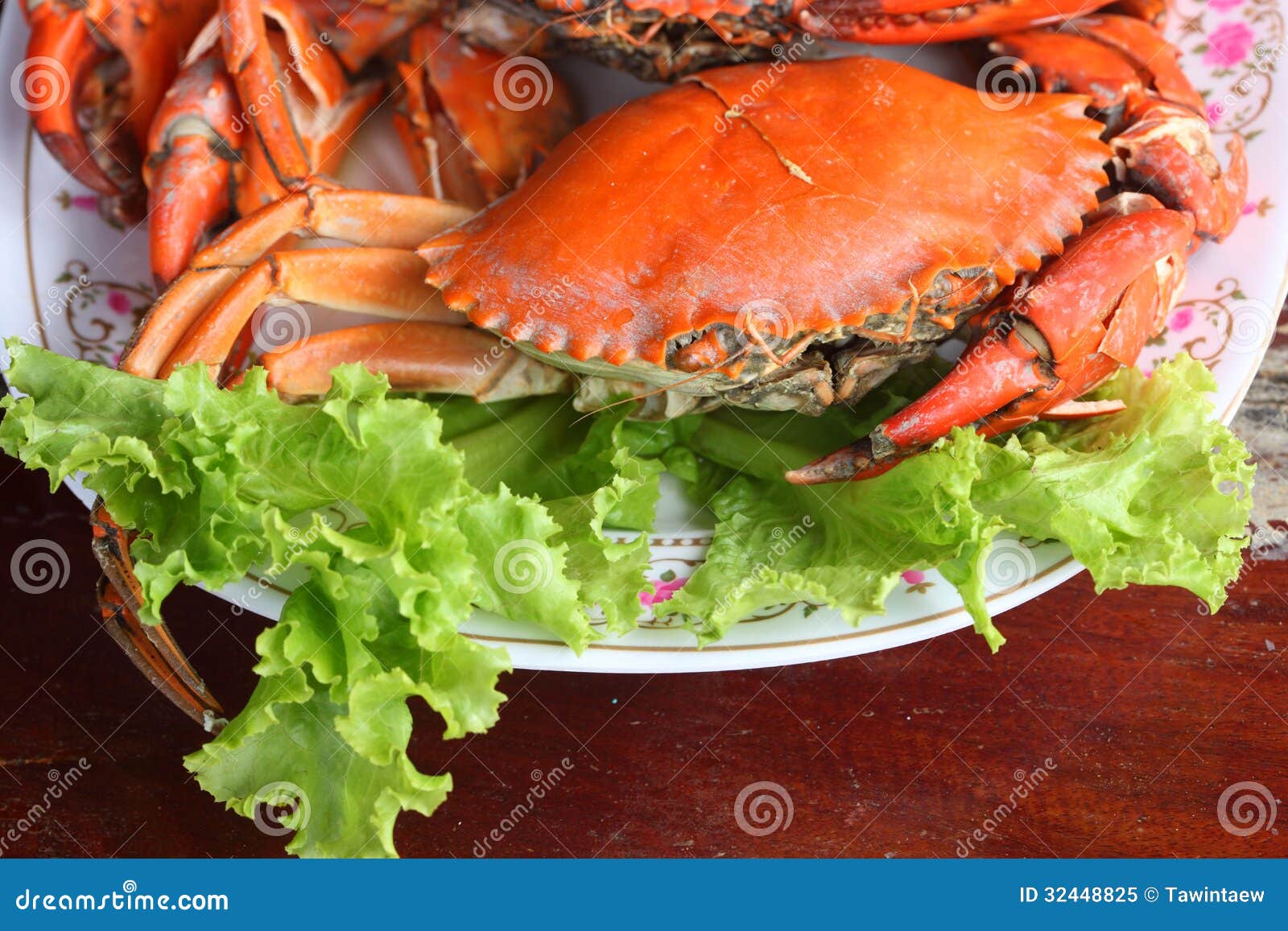 Steamed crab stock image. Image of flesh, drink, crustacean - 32448825