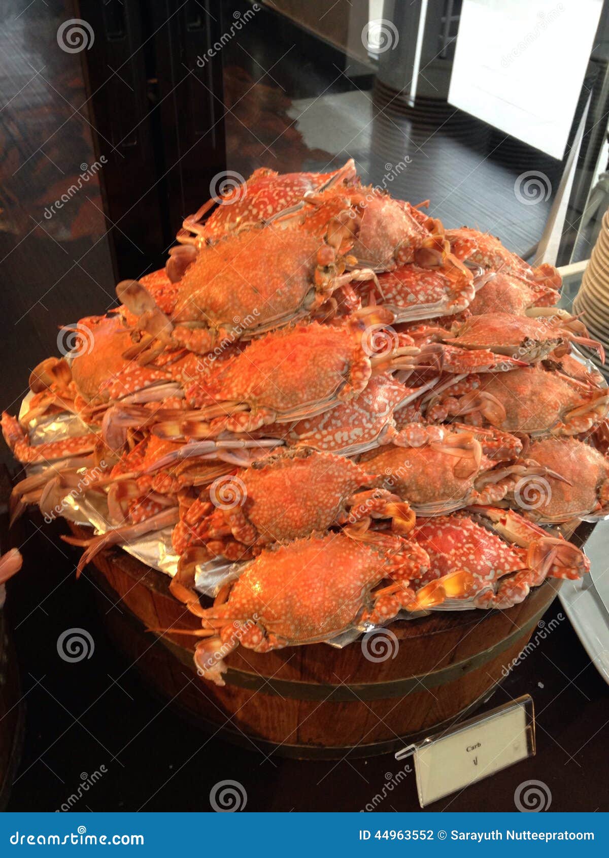 Steamed crabs stock photo. Image of steamed, crabs, yummy - 44963552