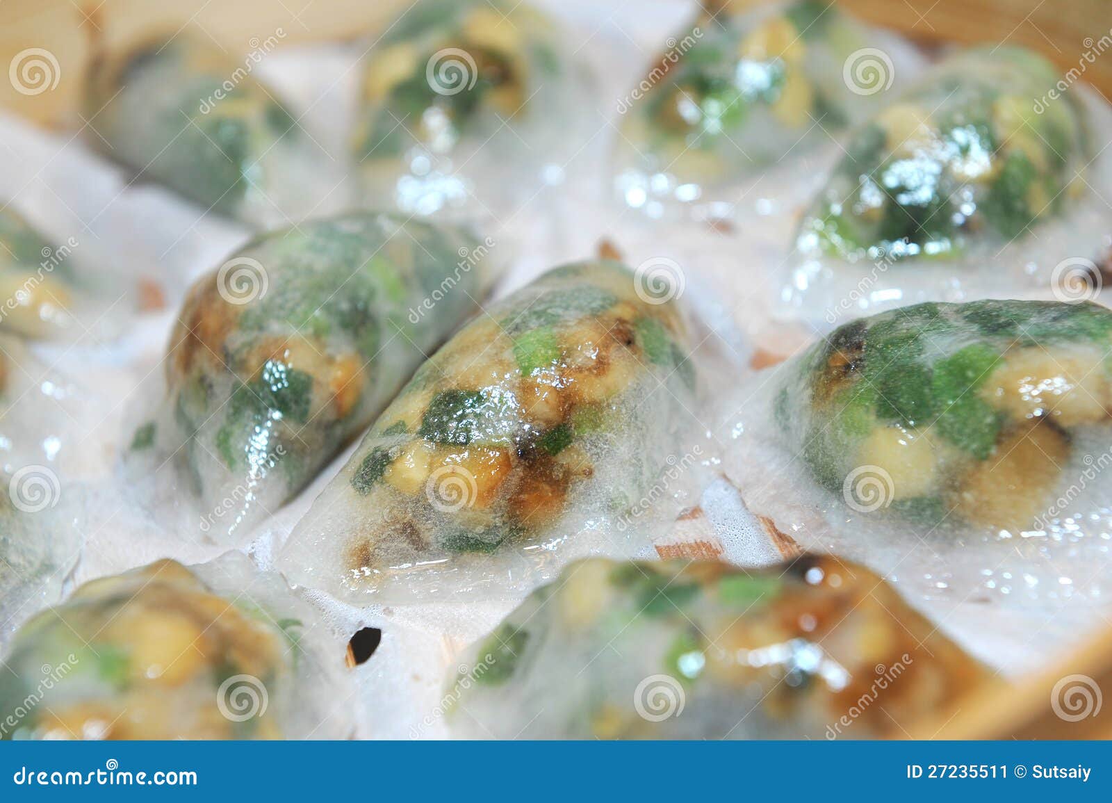 Steamed dim sum stock image. Image of steam, oriental - 27235511