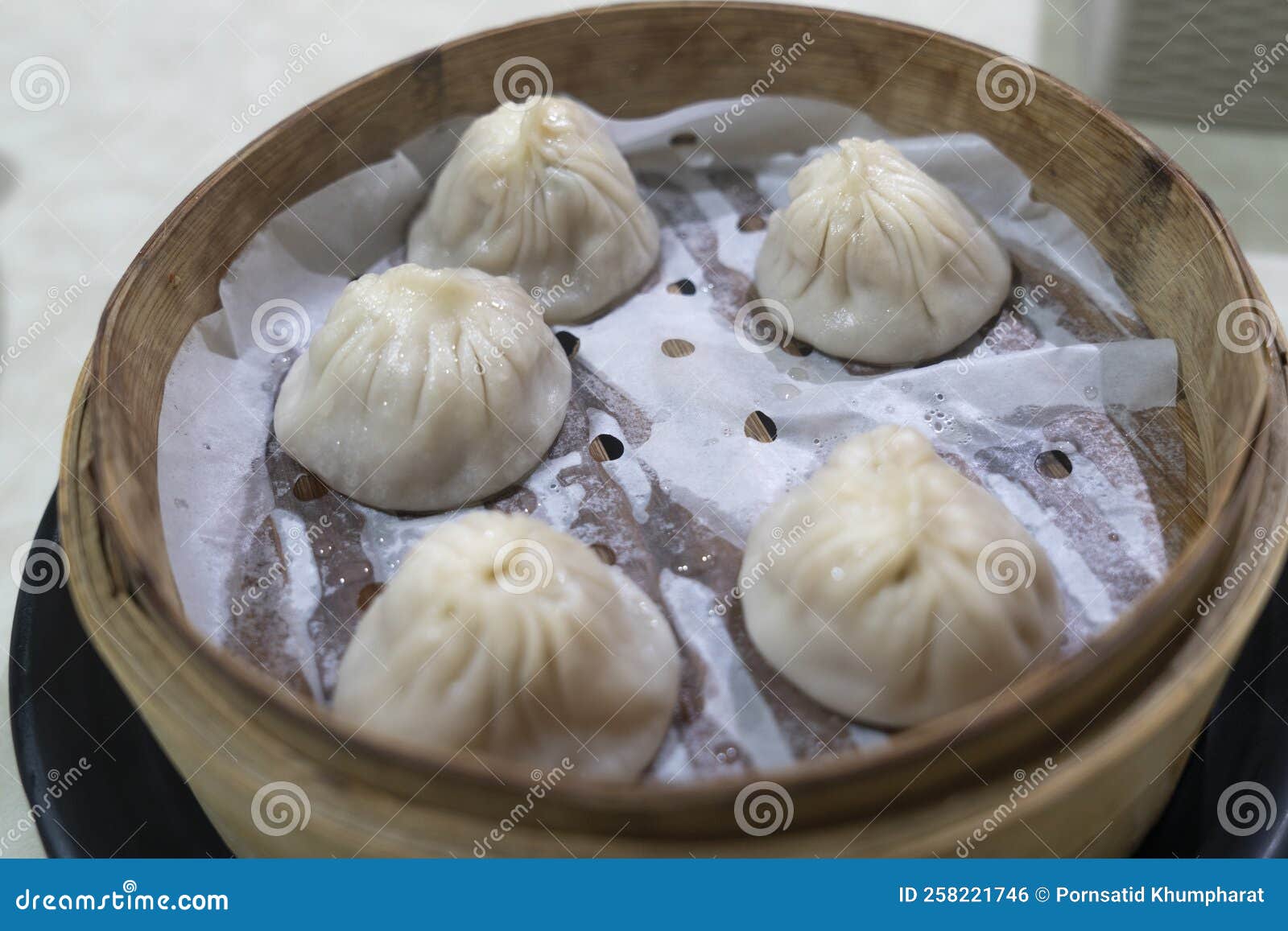 Steamed Dumpling Dim Sum, a Popular Chinese Dish Stock Photo - Image of ...