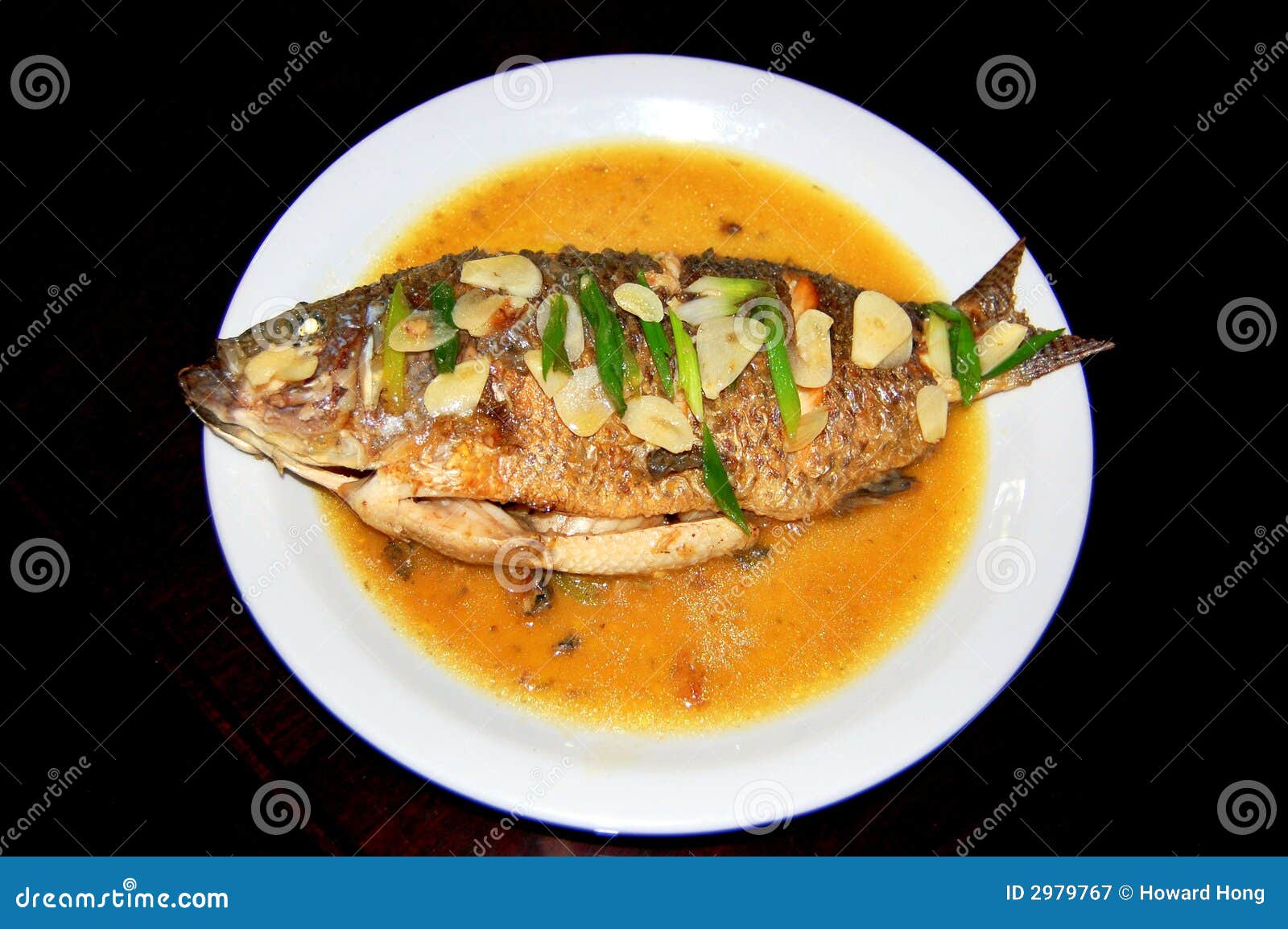 Steamed fish stock image. Image of flavor, cook, fish - 2979767
