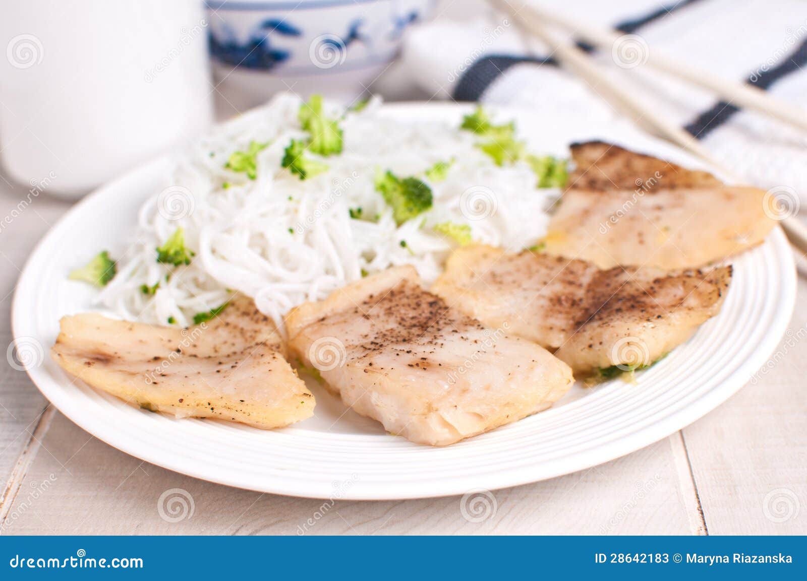 Steamed fish fillet pieces stock image. Image of piece - 28642183