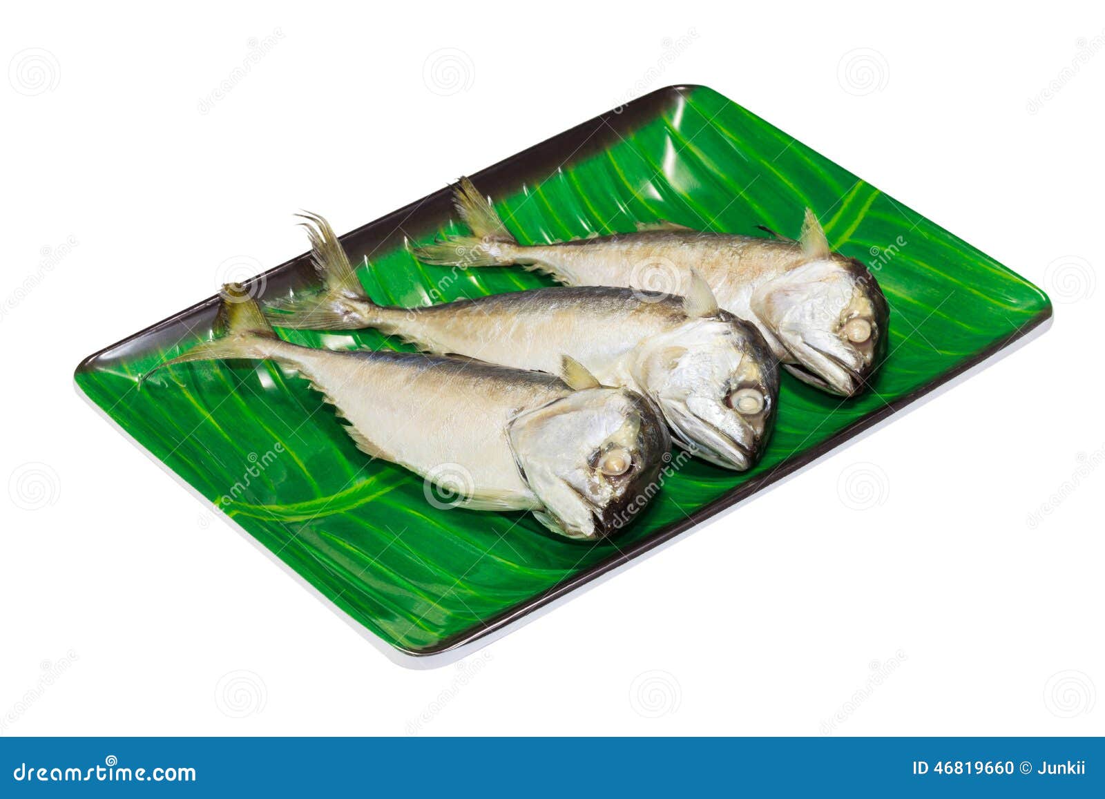 Steamed Fish Isolated on White Background Stock Photo - Image of lunch ...