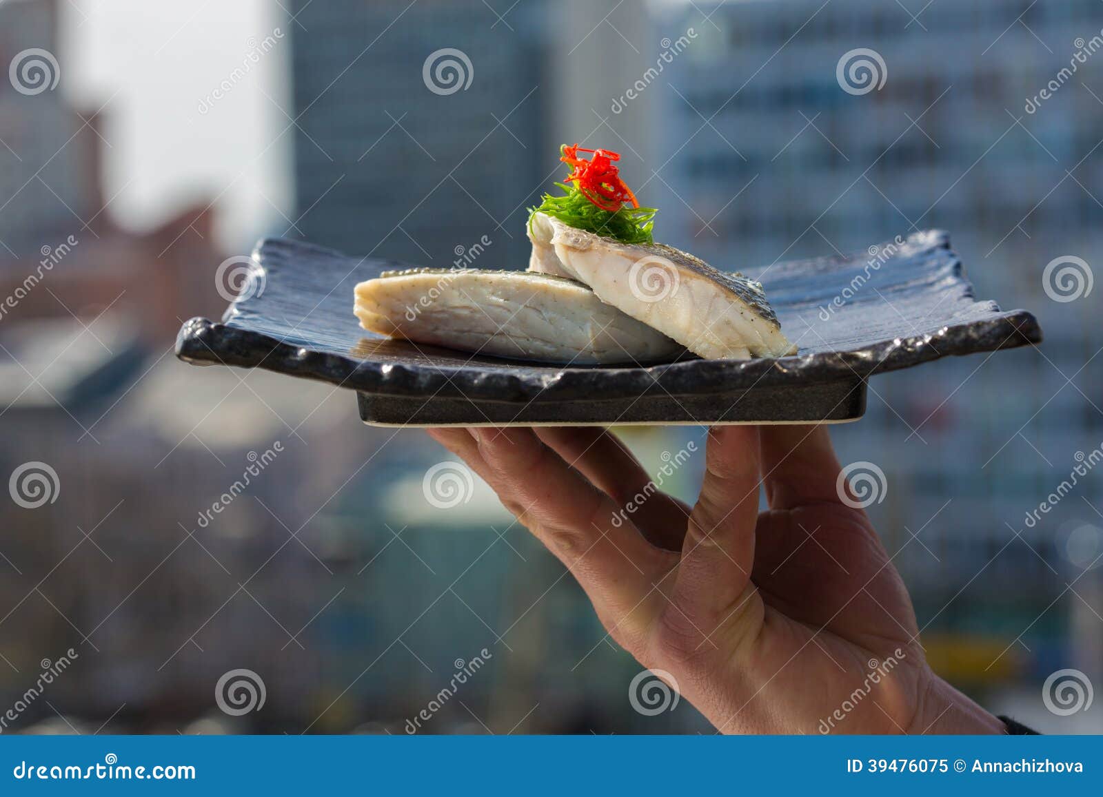 Steamed Organic Fish Fillet Stock Image - Image of herbs, food: 39476075
