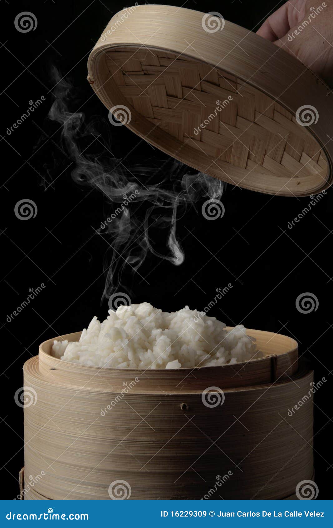 Steamed rice stock image. Image of food, oriental, chinese - 16229309