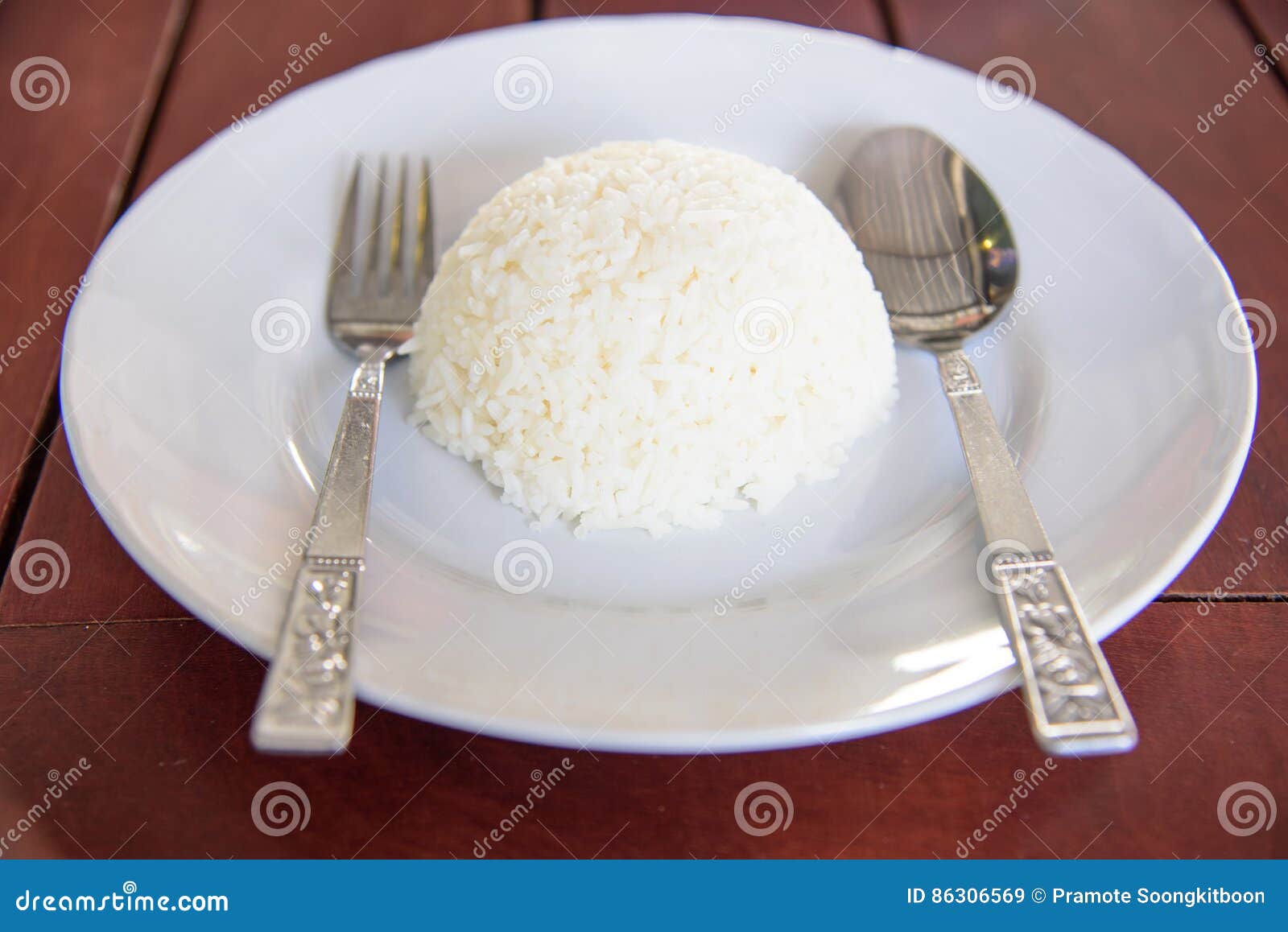 Steamed rice dish stock image. Image of meal, dish, thai - 86306569