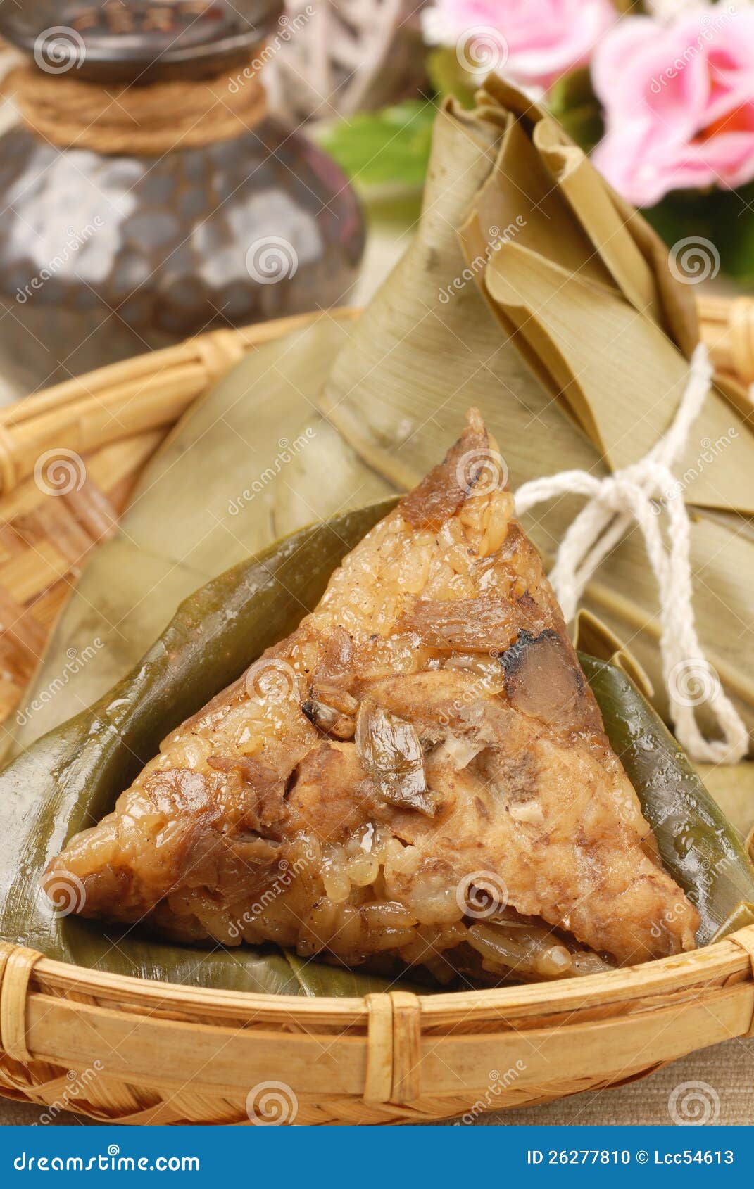 Steamed rice dumpling stock photo. Image of cute, interesting - 26277810