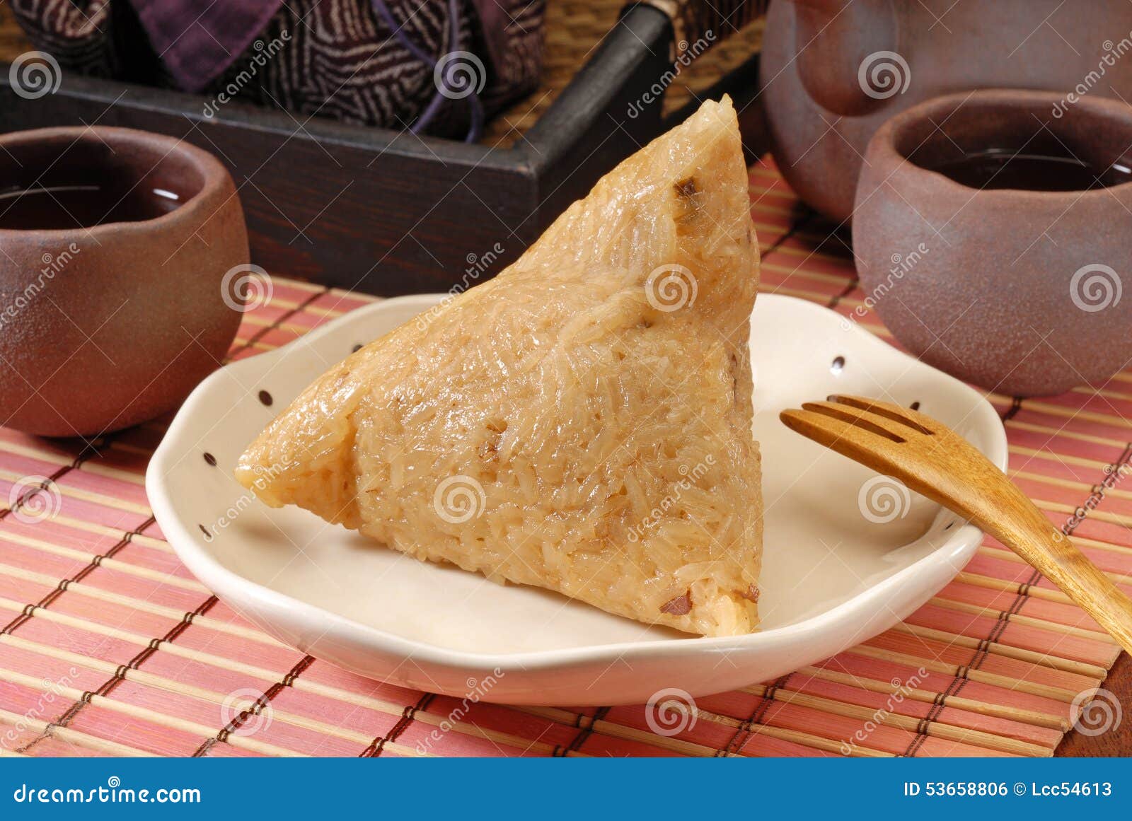 Steamed rice dumpling stock photo. Image of celebrate - 53658806