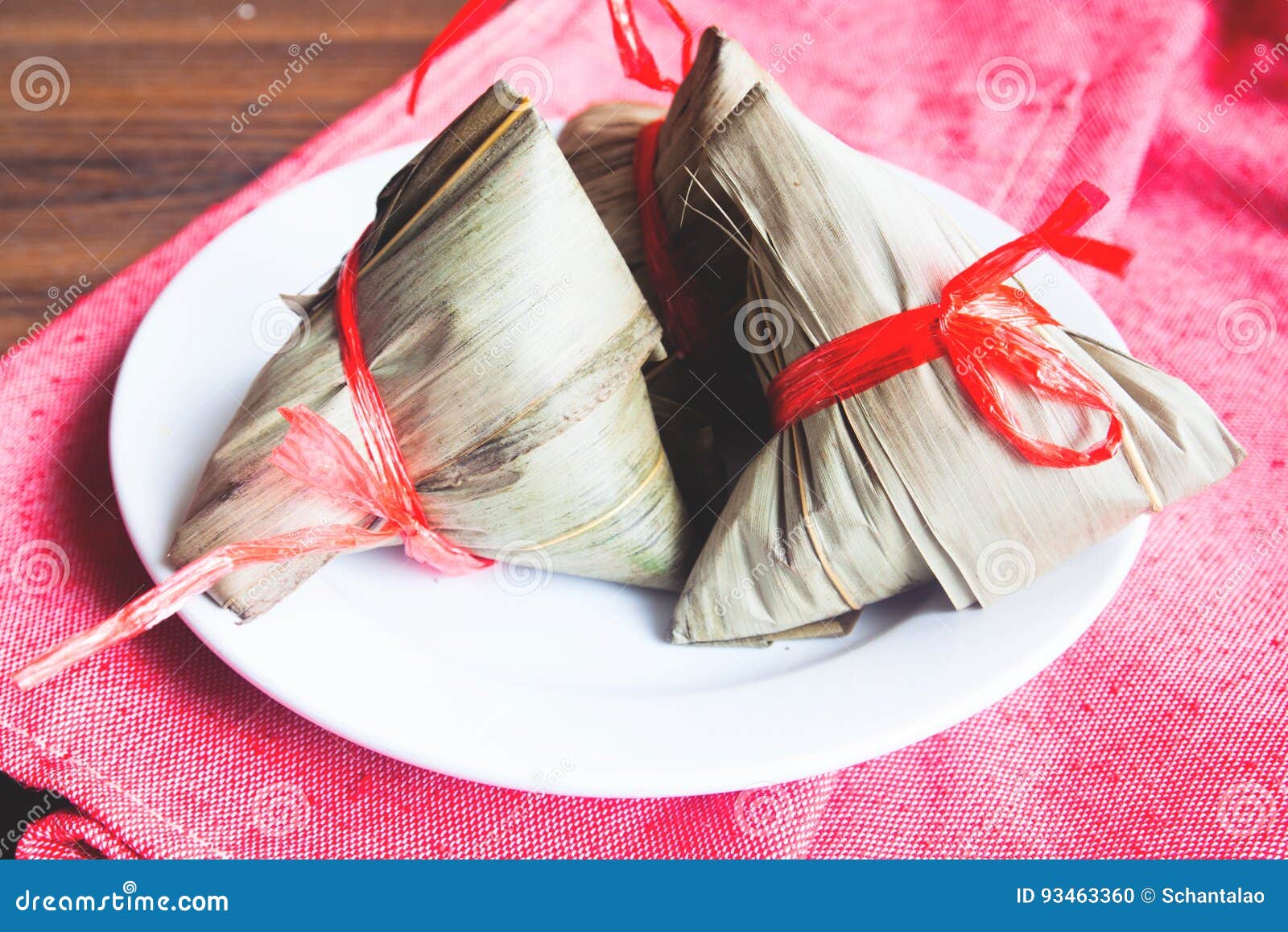 Steamed rice dumpling stock photo. Image of snack, diet - 93463360