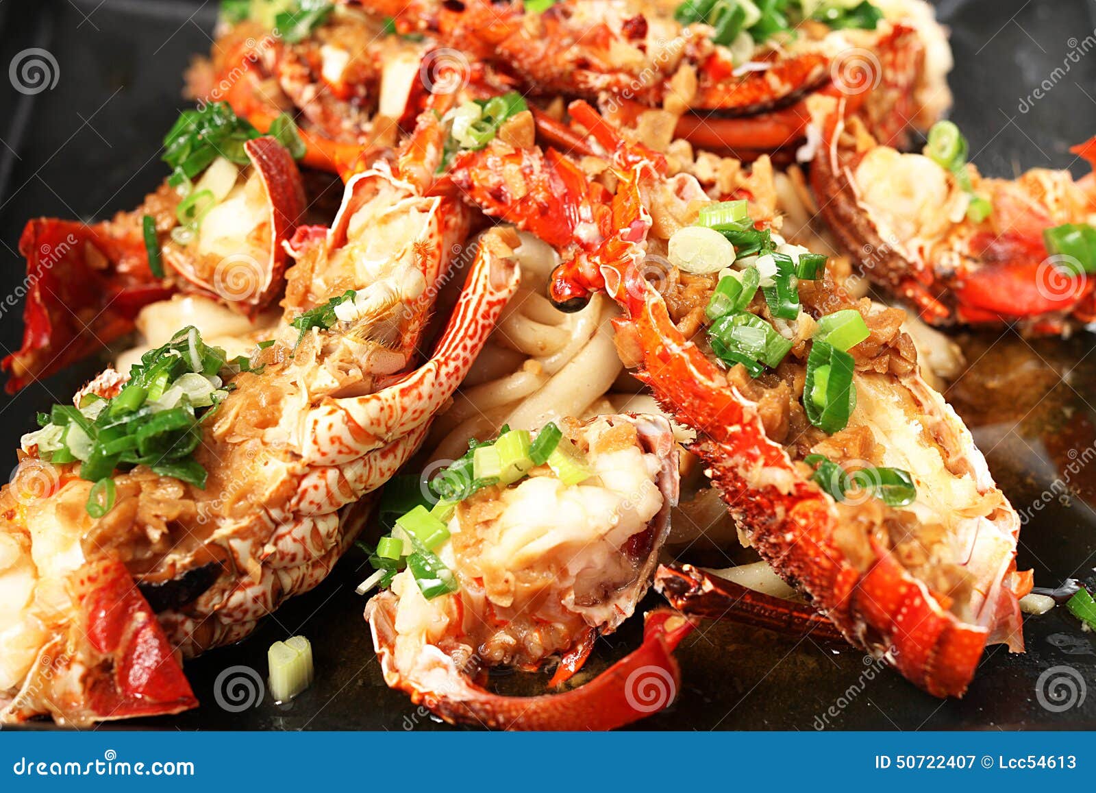 Steamed shrimp with garlic stock image. Image of dinner - 50722407