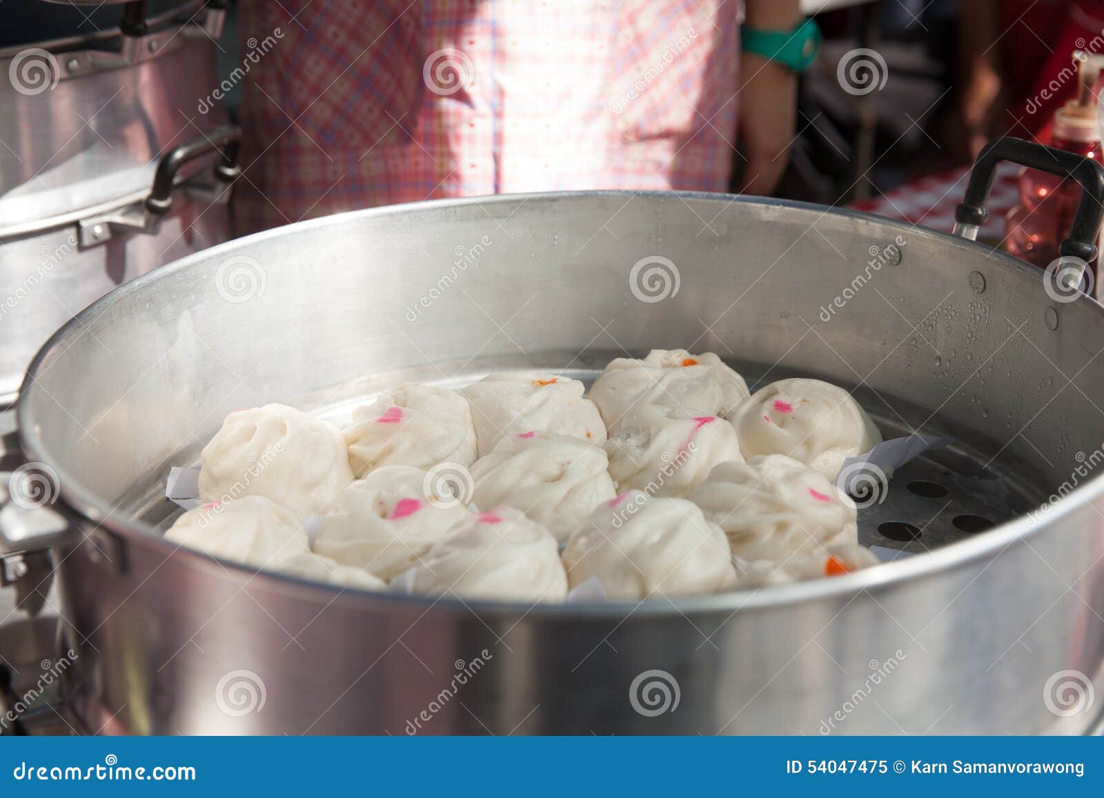 STEAMED STUFF BUN stock image. Image of stuff, traditional - 54047475