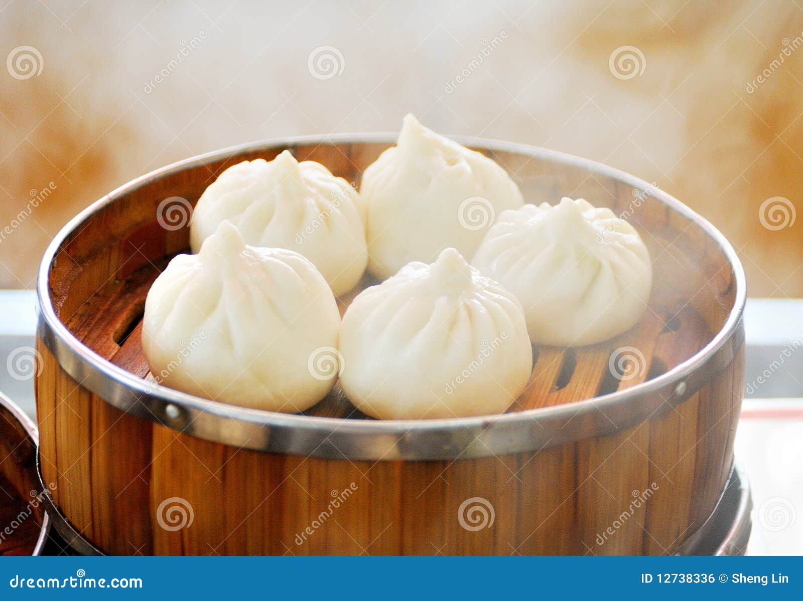 Steamed stuffed buns stock photo. Image of hunger, buns - 12738336