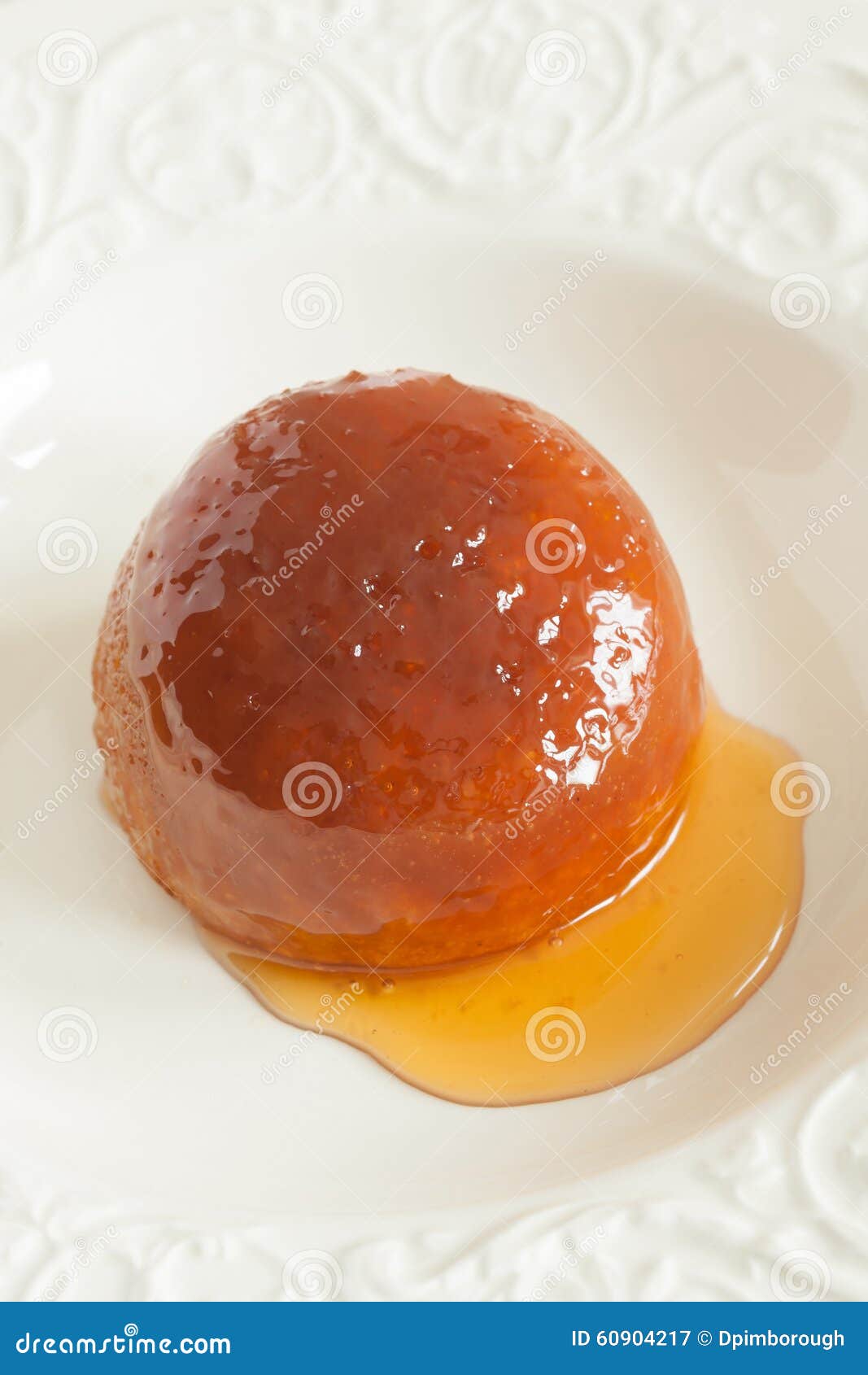 Steamed Syrup Sponge Pudding Stock Image - Image of yellow, sauce: 60904217