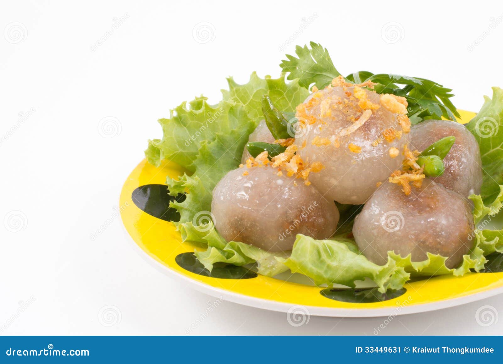 Steamed tapioca balls stock image. Image of culture, decorating - 33449631