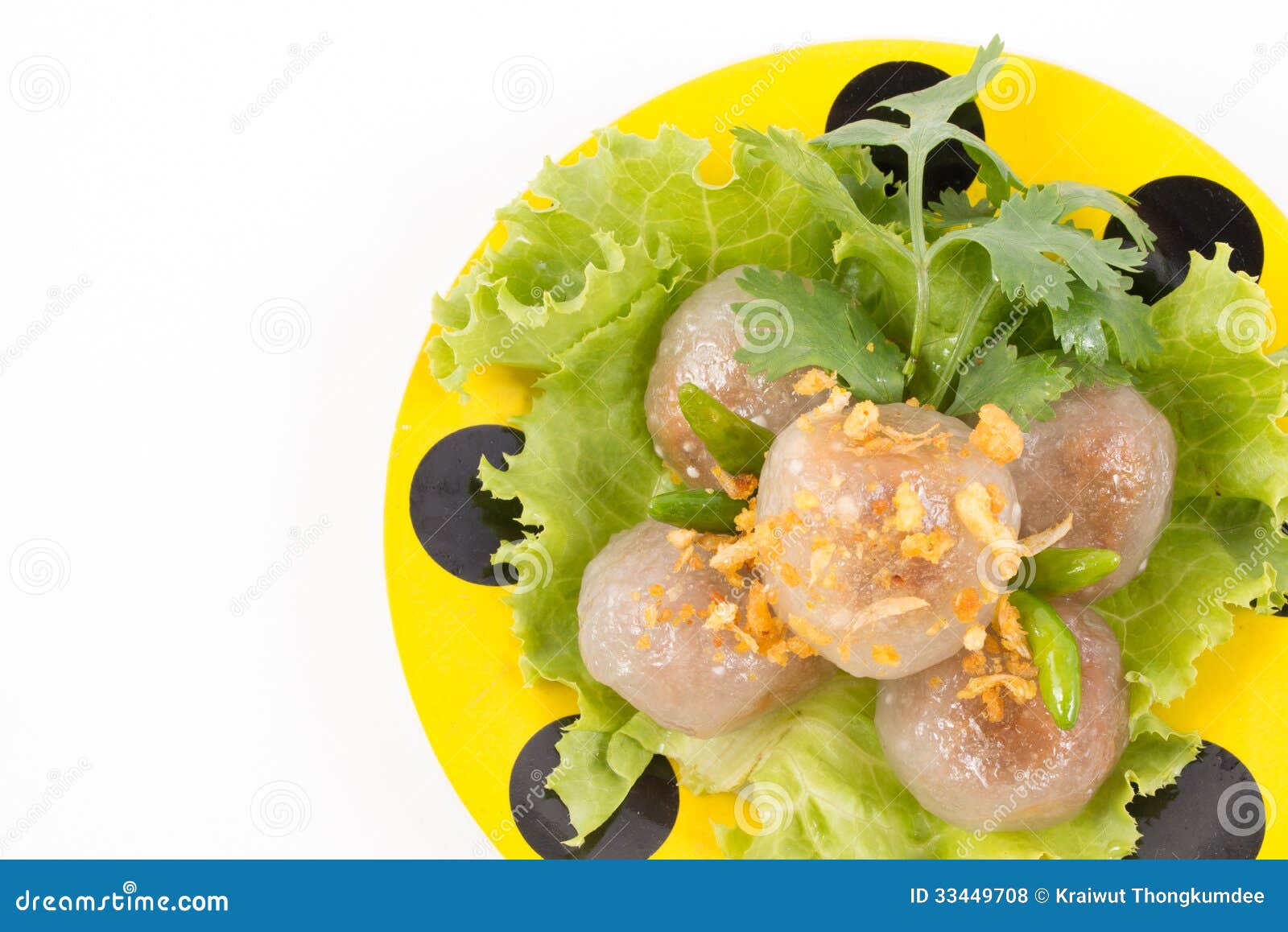 Steamed tapioca balls stock photo. Image of meal, gourmet - 33449708