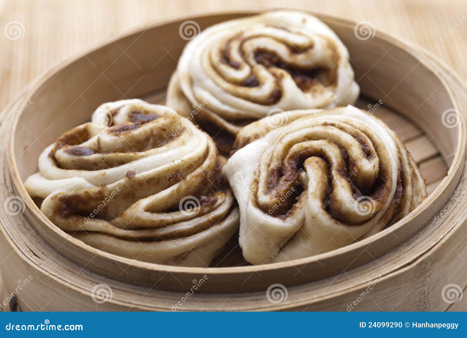 Steamed twisted roll stock photo. Image of breakfast - 24099290