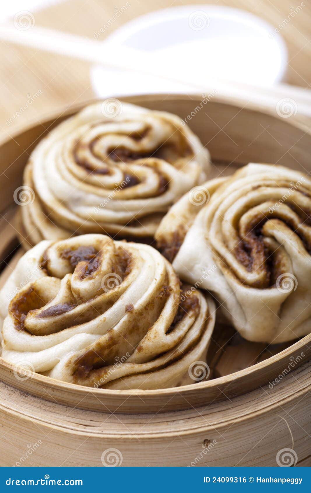 Steamed twisted roll stock photo. Image of freshness - 24099316