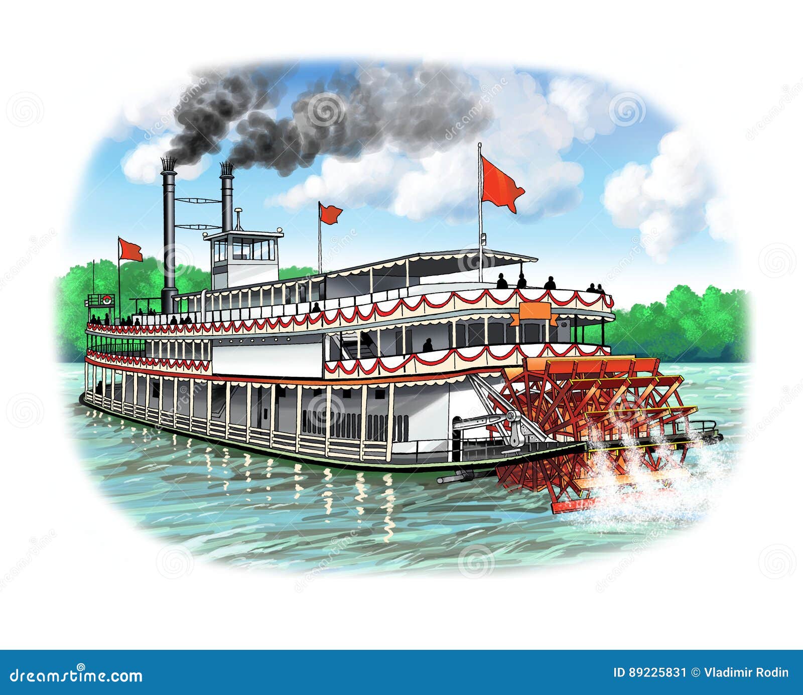 Steamer Ship Sea Transport Outline Icon. Signs And Symbols Can Be Used ...