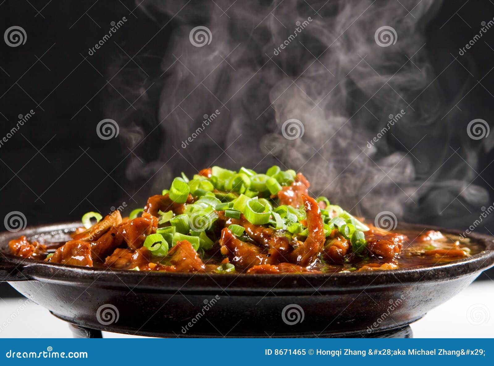 Steaming beef stock image. Image of heat, dinner, eastern - 8671465