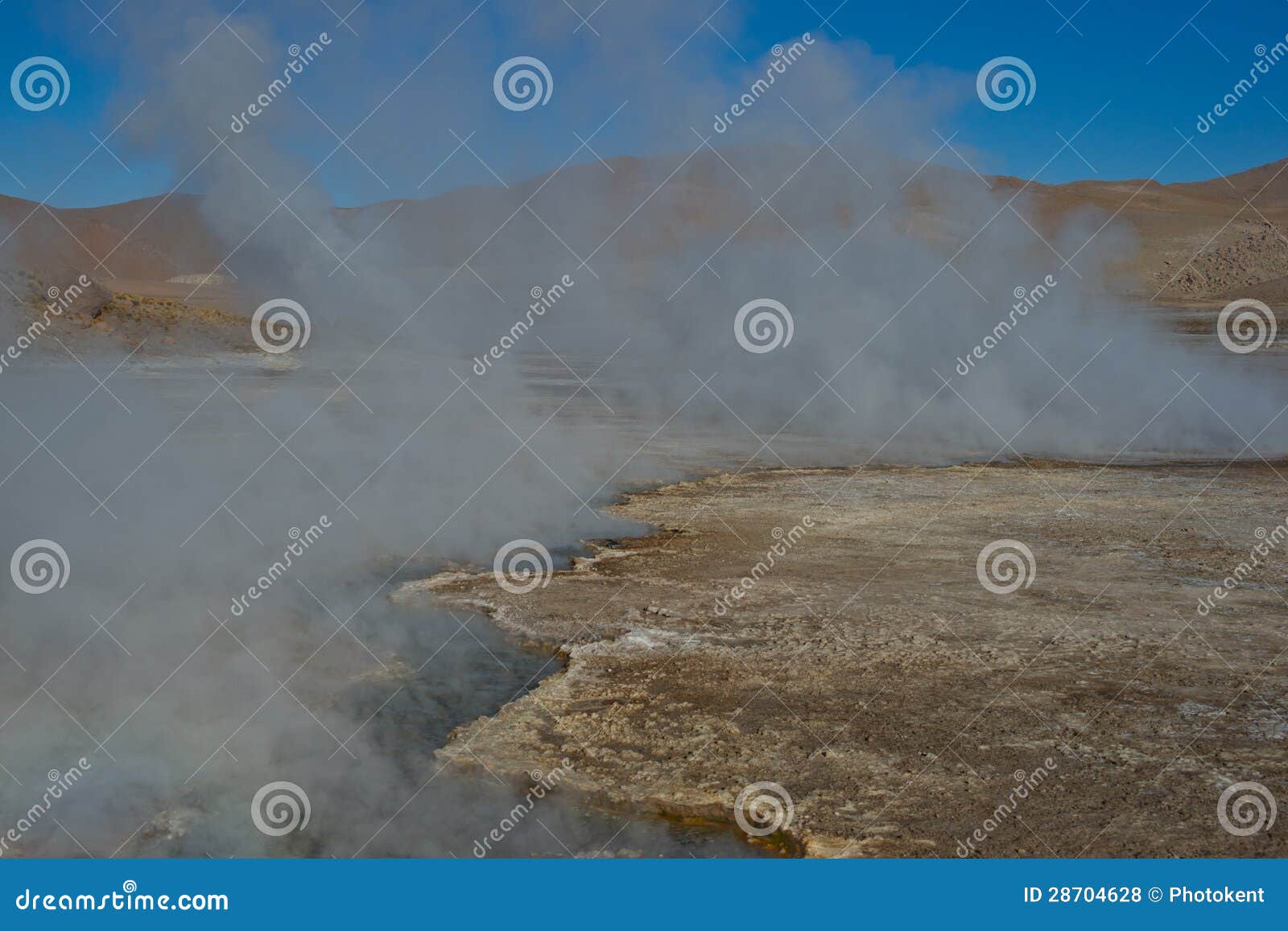Steaming_Earth stock photo. Image of steam, atacama, thermal - 28704628