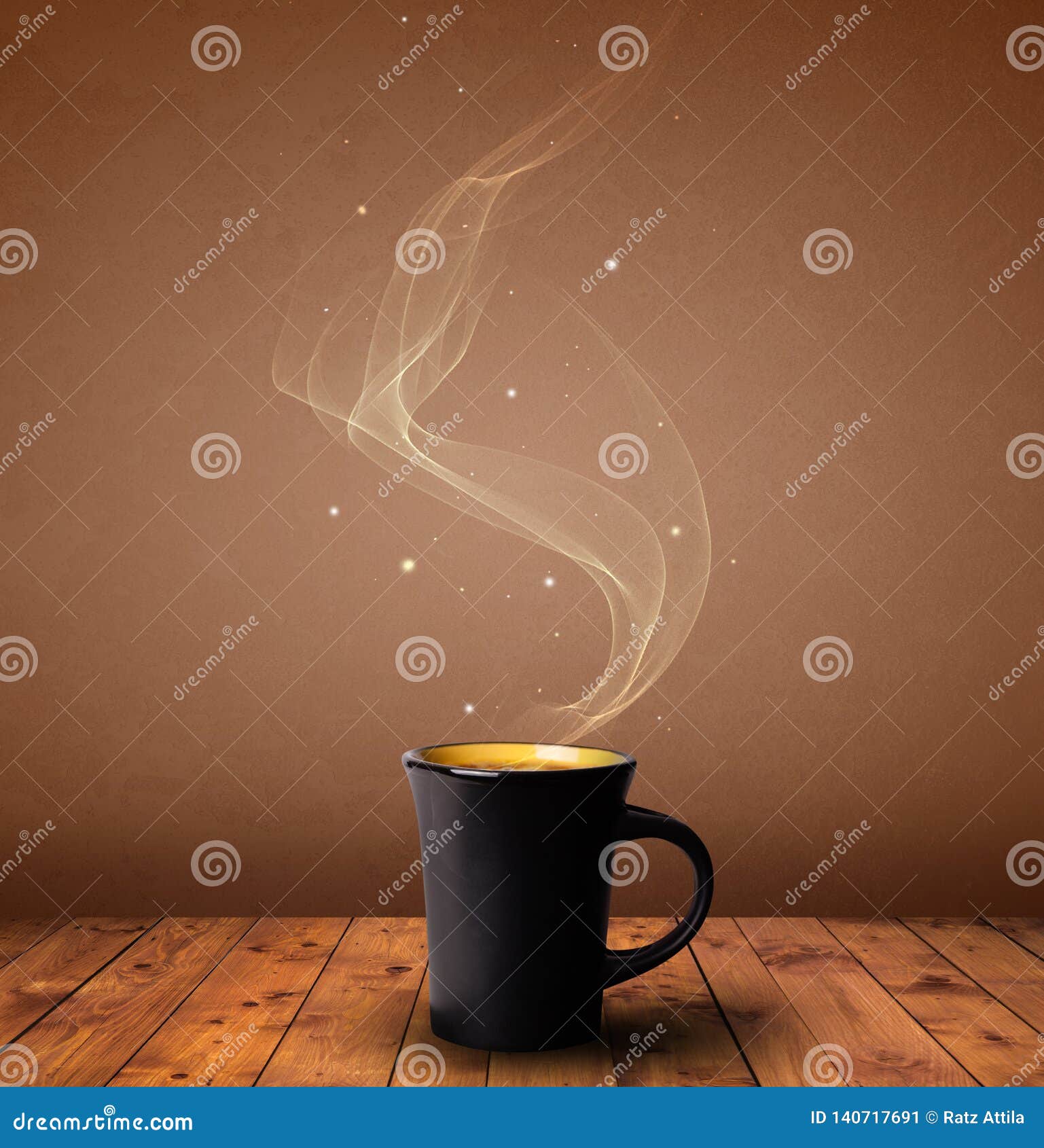 Steaming hot drink stock image. Image of delicious, closeup - 140717691