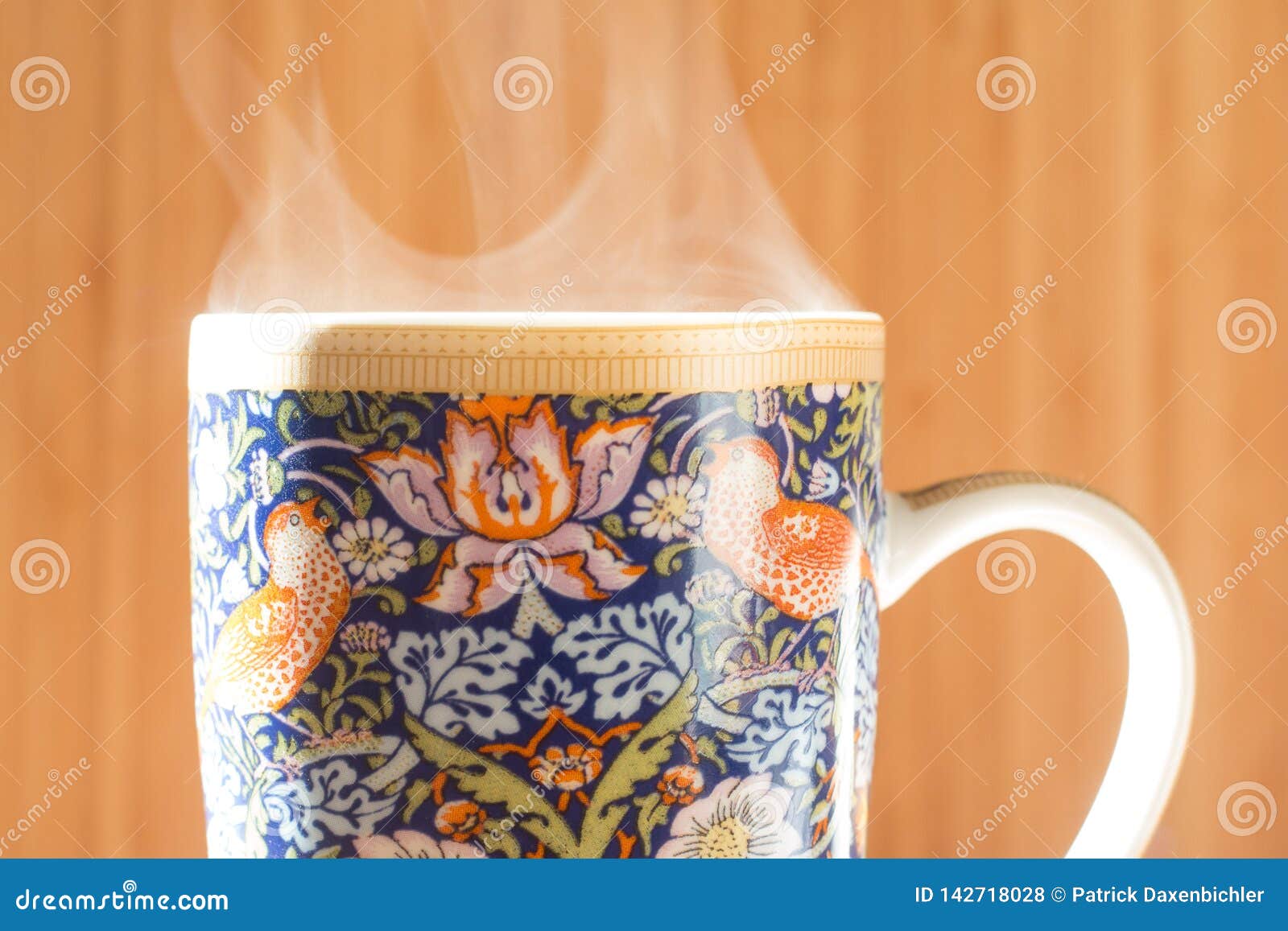 Steaming Tea Cup and Sunlight, Warm-up in Winter Stock Photo - Image of ...