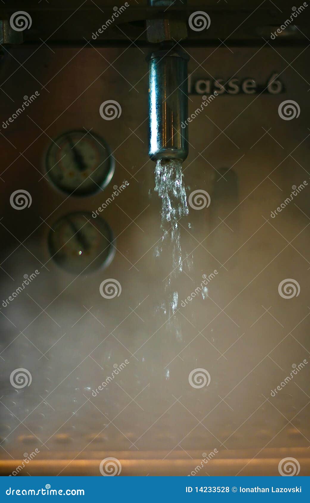 Steaming water stock photo. Image of steam, pressure - 14233528