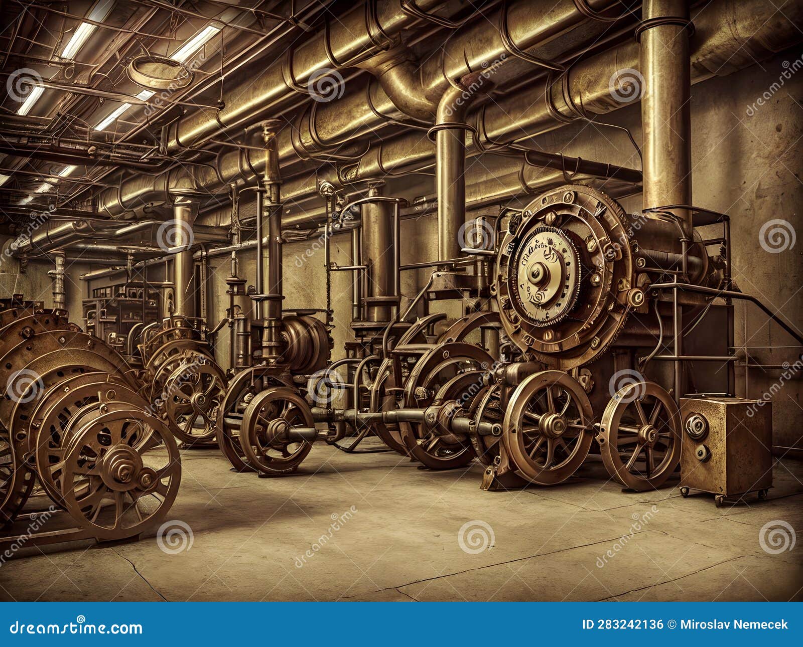 An Ancient Machine Royalty-Free Stock Photography | CartoonDealer.com ...