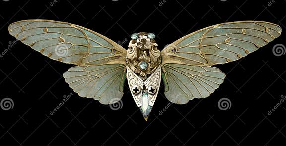 Steampunk Cicada stock image. Image of beautiful, conceptual - 38850681