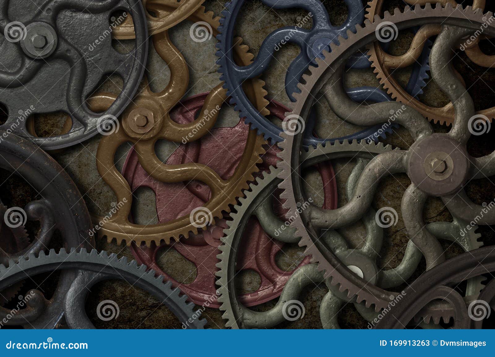 Steampunk Cogs And Gears