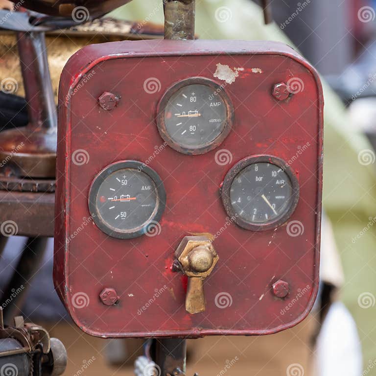 Steampunk Control Panel editorial photography. Image of device - 127086072
