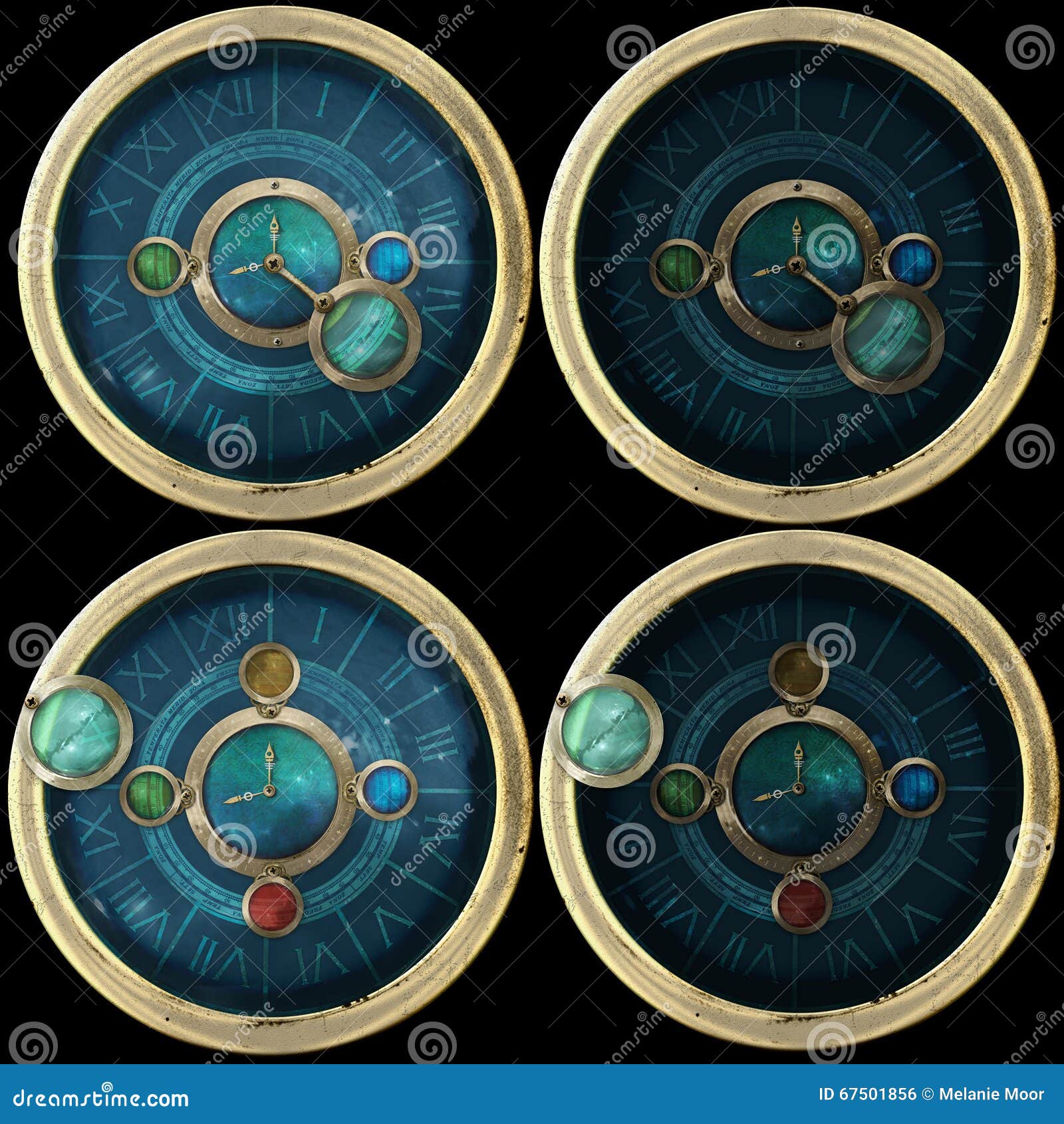 Steampunk Device Variations Stock Photography | CartoonDealer.com #67501856