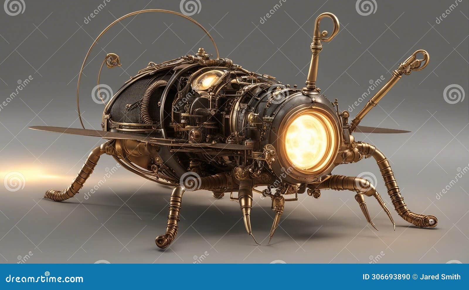 Steampunk Firefly Lightning Bug Flashing at Night. this is the Actual ...