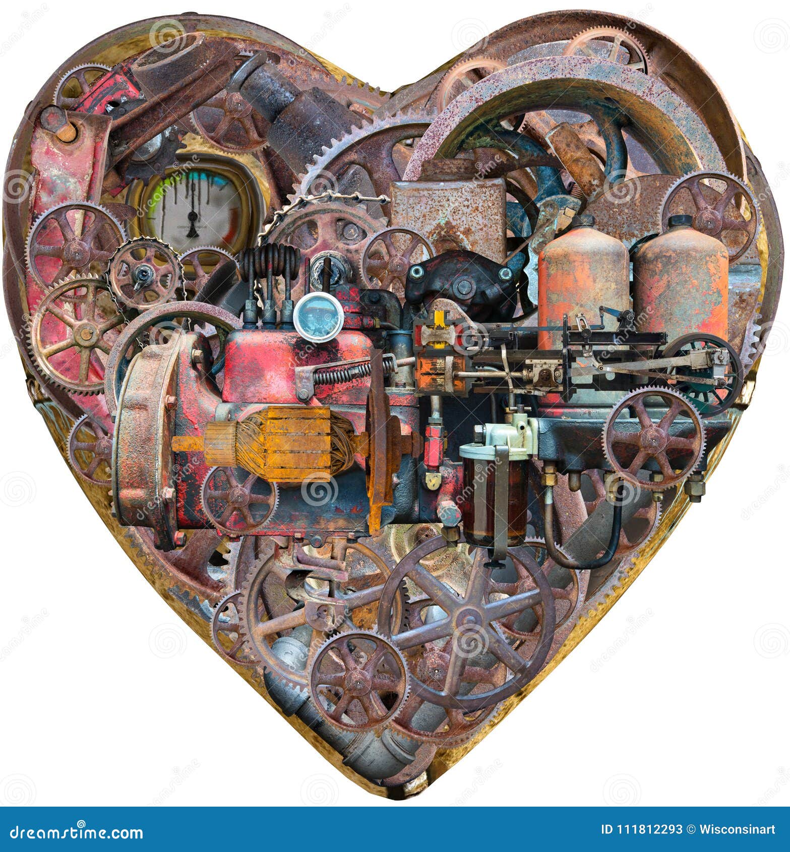 Human Machine Steampunk Stock Illustrations – 432 Human Machine ...