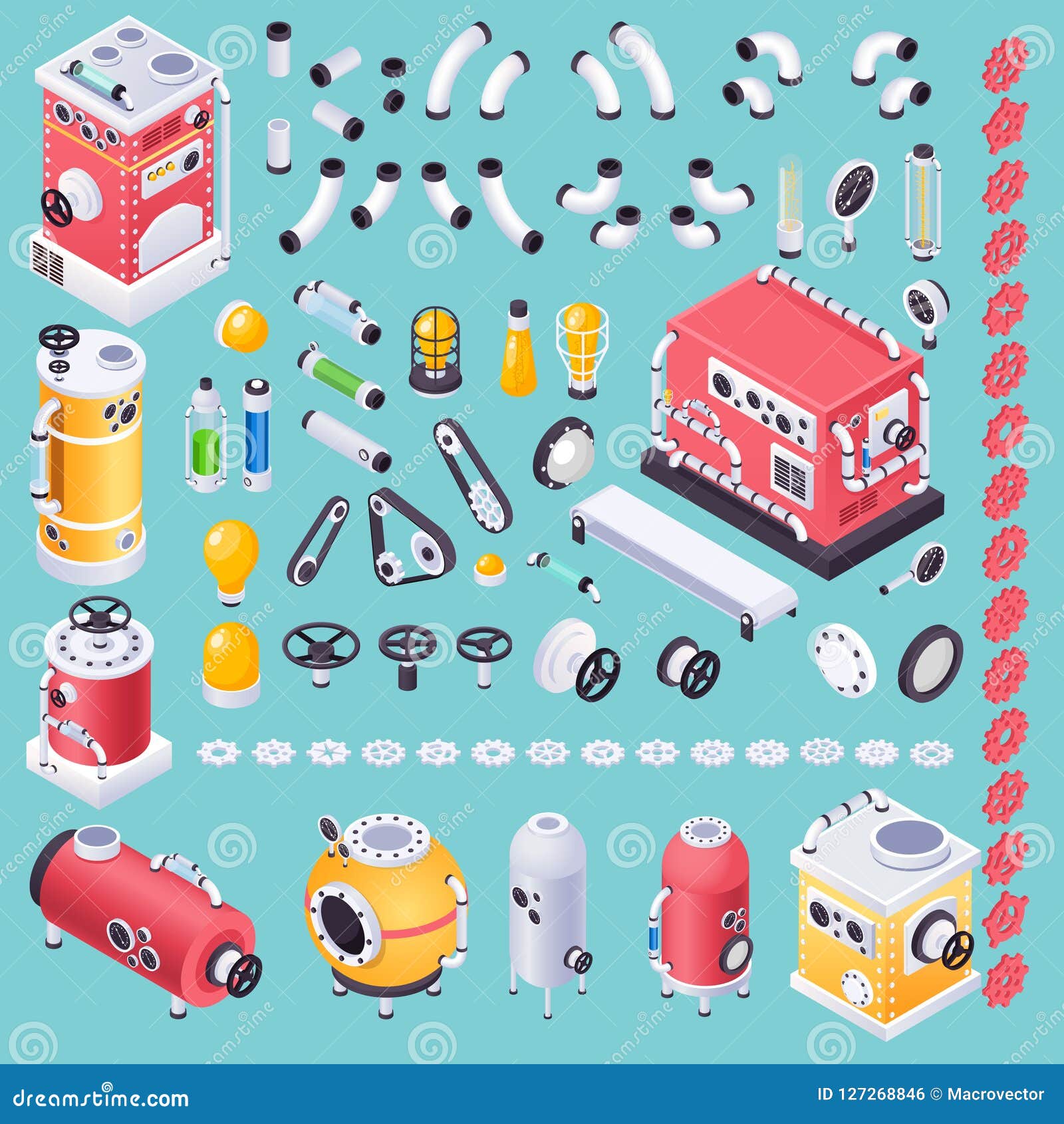 Steampunk Machine Concept stock vector. Illustration of manufacture ...
