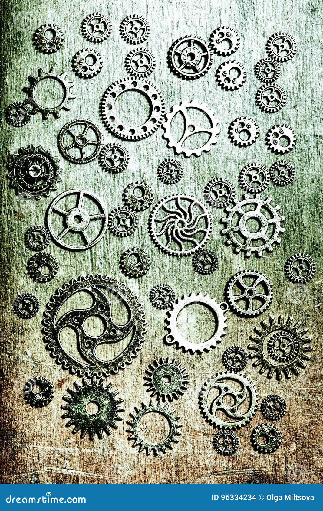 Steampunk Mechanical Cogs Gears Wheels Stock Photo - Image of energy ...