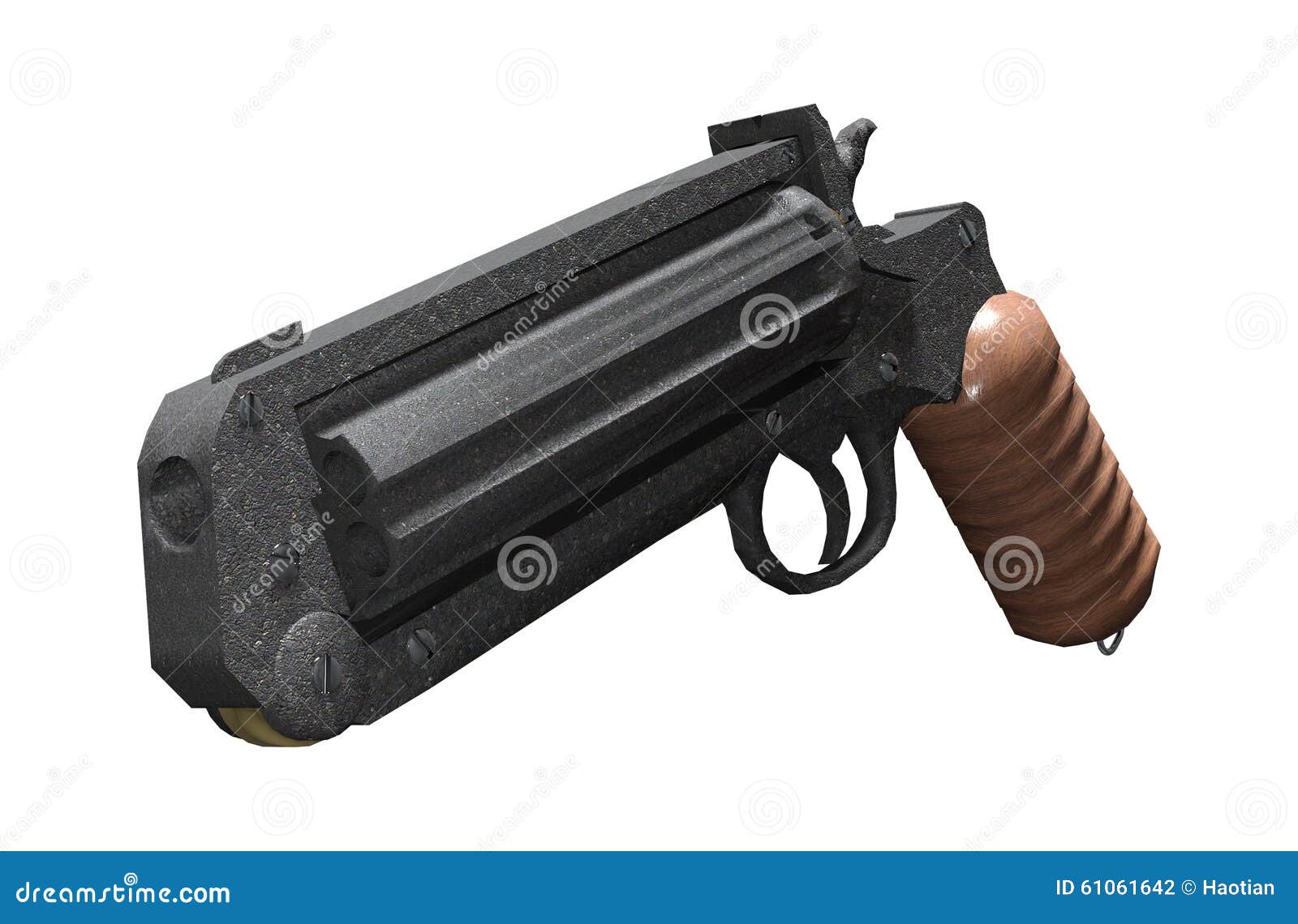 Steampunk Pistol Stock Image | CartoonDealer.com #61064767