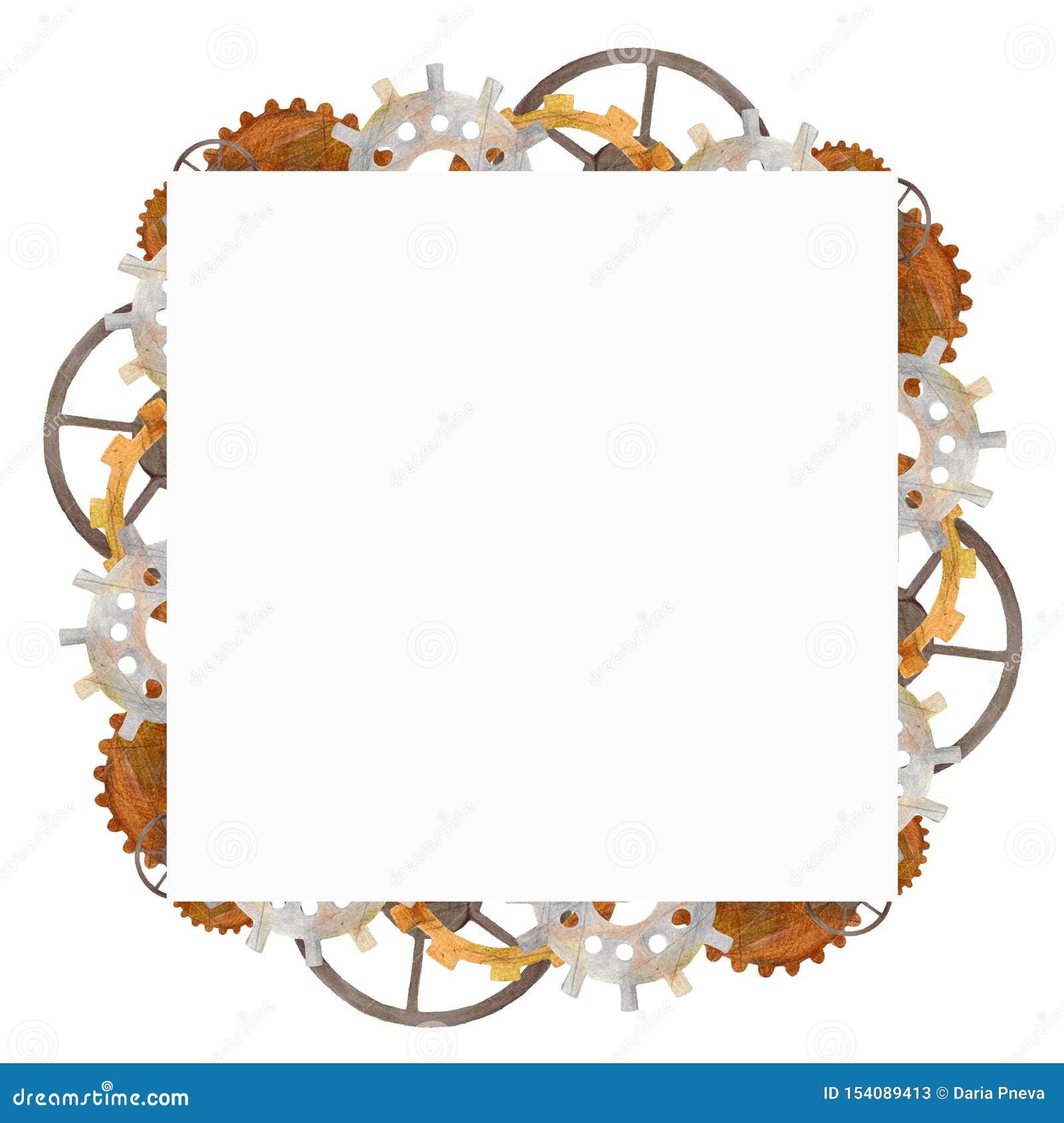 Steampunk Gear Frame