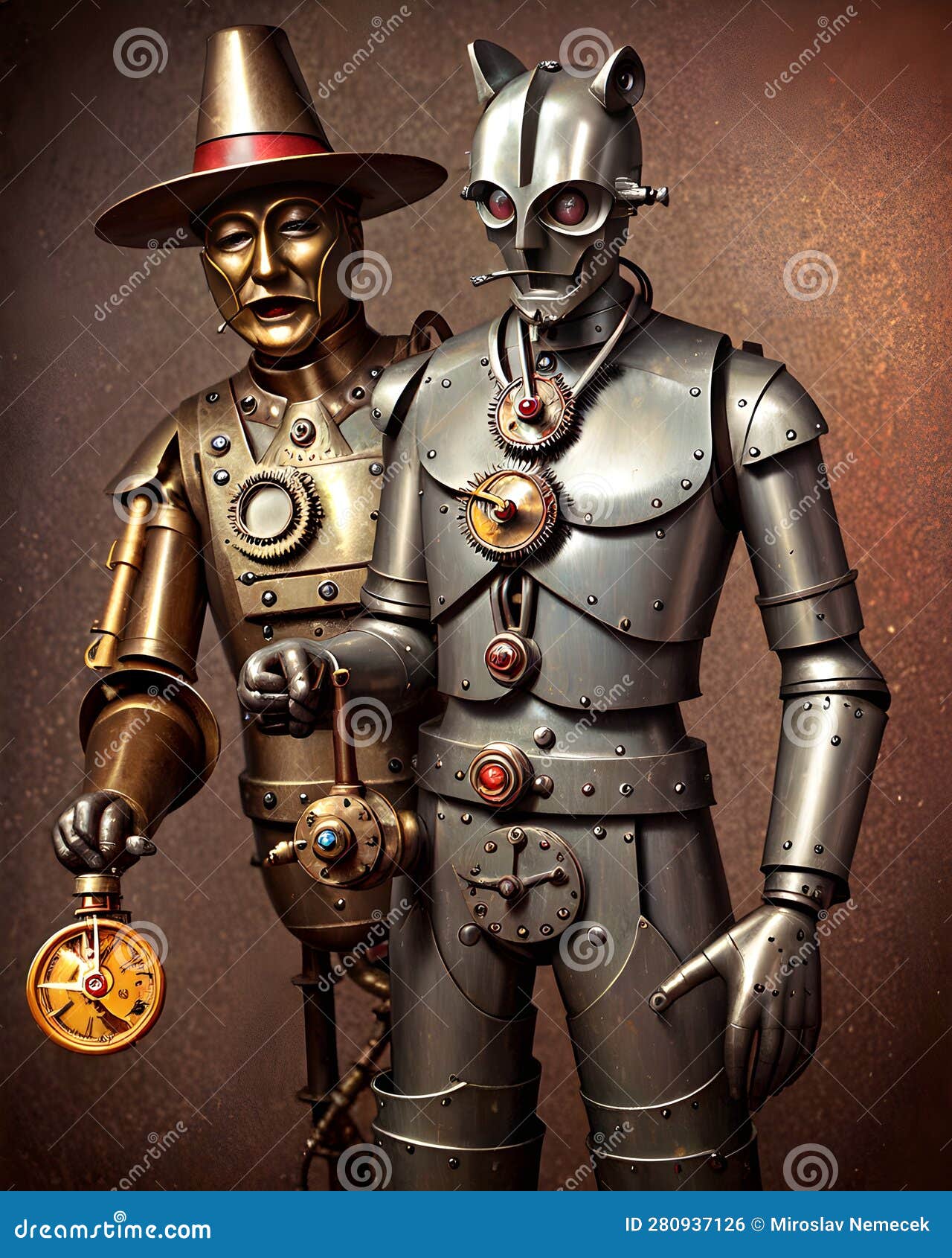 Steampunk Automaton Costume