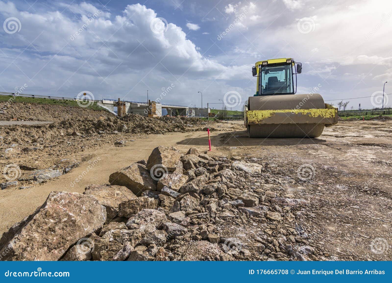 New Build Road Is Not Finished. Royalty-Free Stock Photography ...