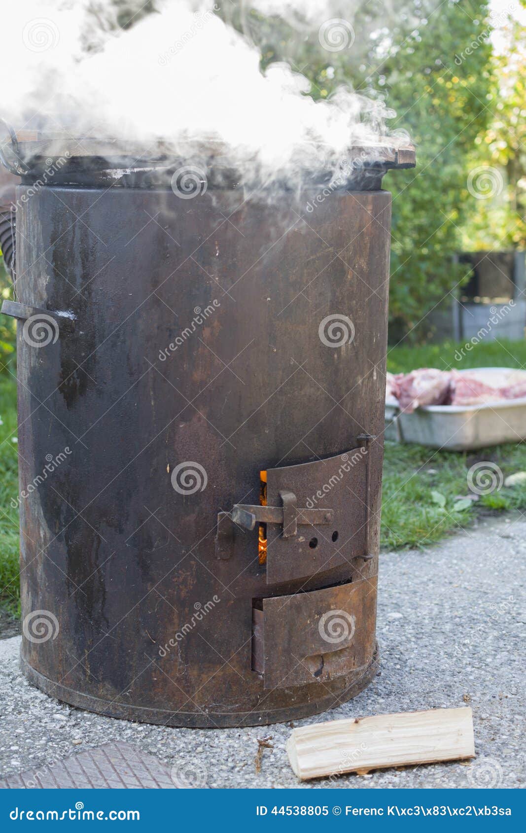 Steamy Cauldron Closeup stock image. Image of slaughter - 44538805