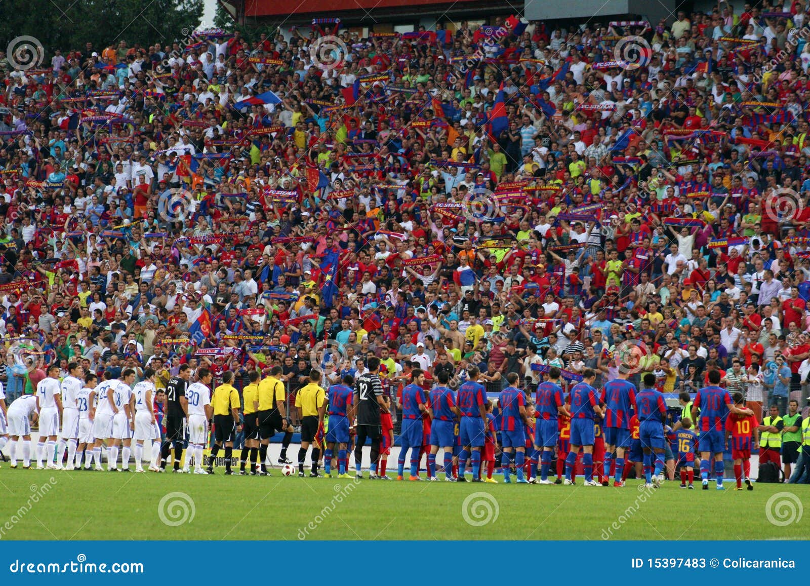 Steaua Bucharest editorial stock photo. Image of steaua - 15397483